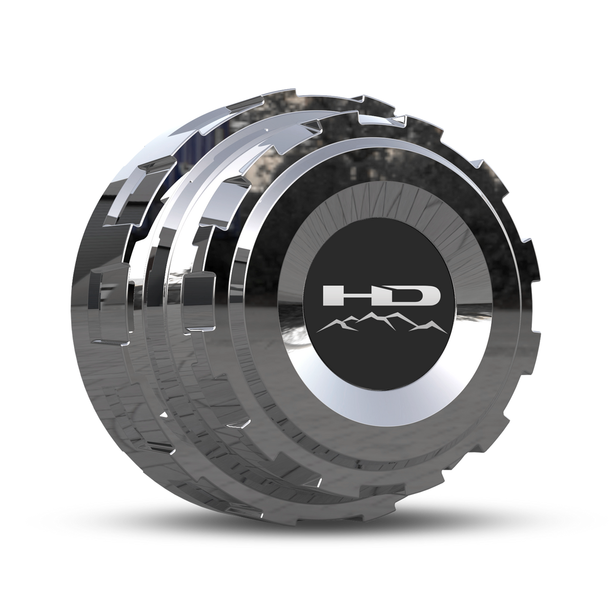 SNAP-ON CENTER CAP - For Hub-Centric HDT Forged Trailer Wheel ONLY – HPD Wheels