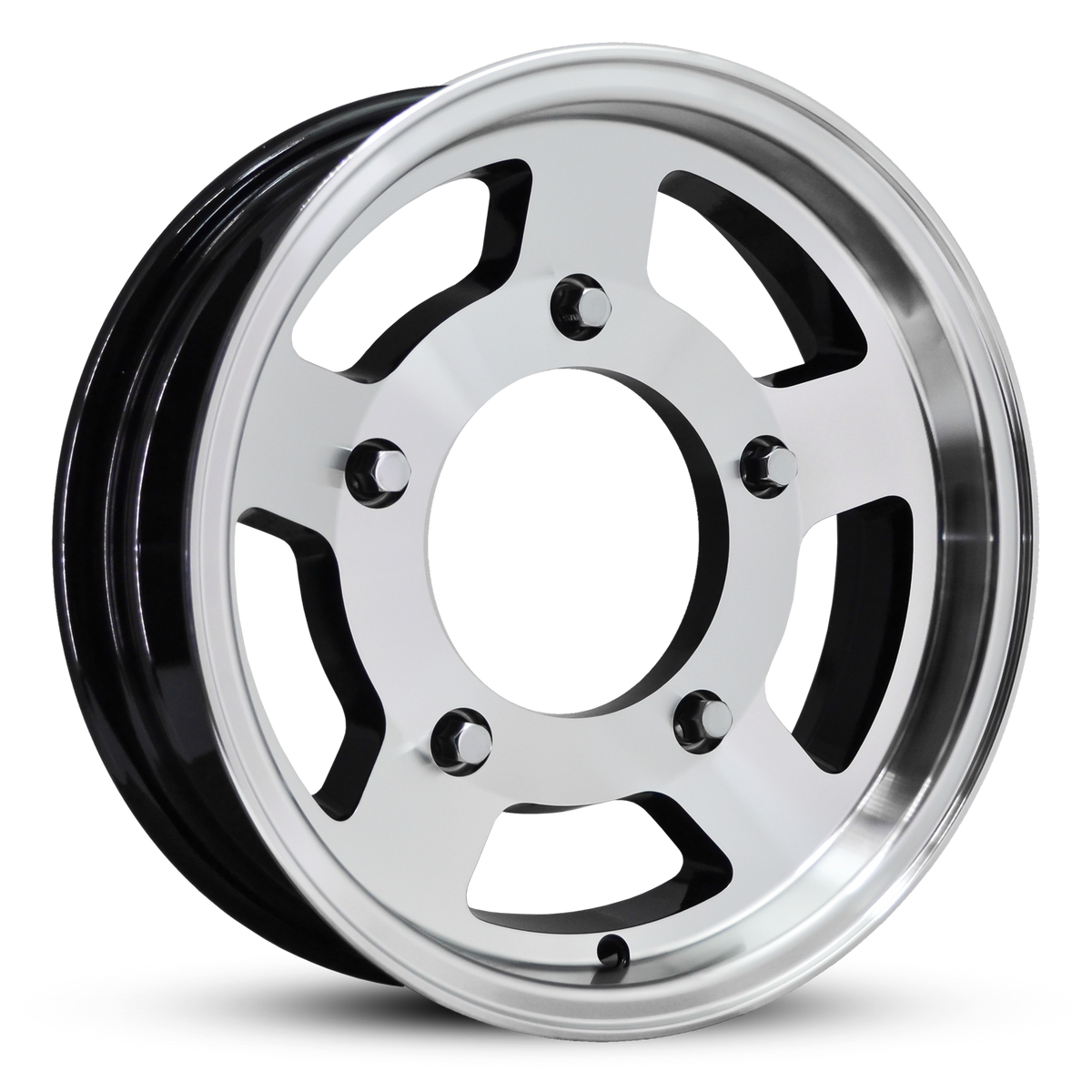 Klassik Rader Dune 15x4 -19 5x205mm Gloss Black/Machined Face – HPD Wheels