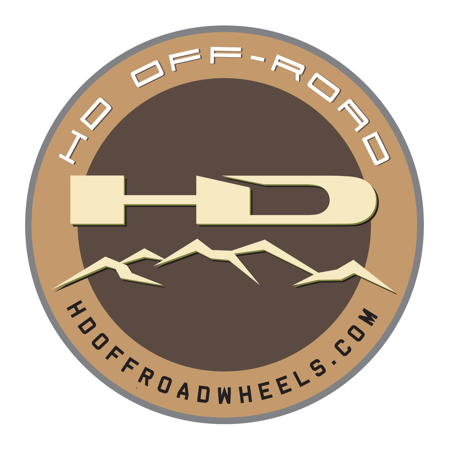 Official HD OFF-ROAD - Sticker - HPD Wheels