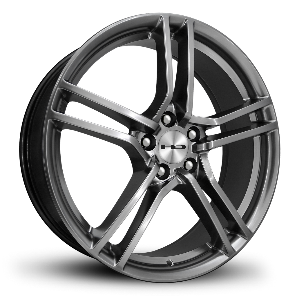 HD Wheels Vento 18x7.5 +38 5x114.3mm 73.1mm Satin Black – HPD Wheels