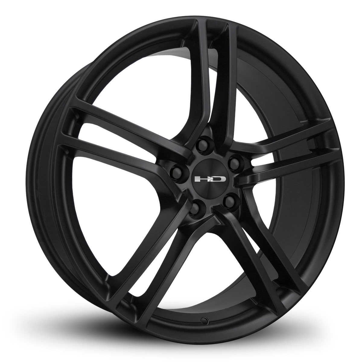 HD Wheels Vento 20x8 +35 5x114.3mm 73.1mm Hyper Black – HPD Wheels
