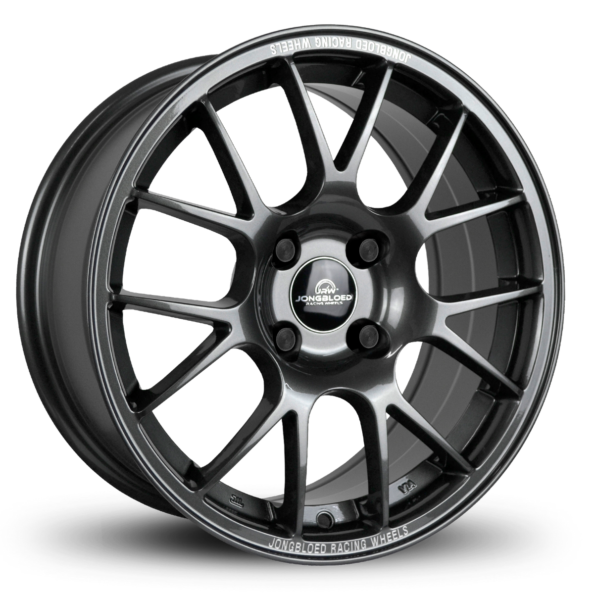 15x7.0 JONGBLOED RACING WHEELS | PTS / SPEC MIATA MX-5 | DARK GUNMETAL ...