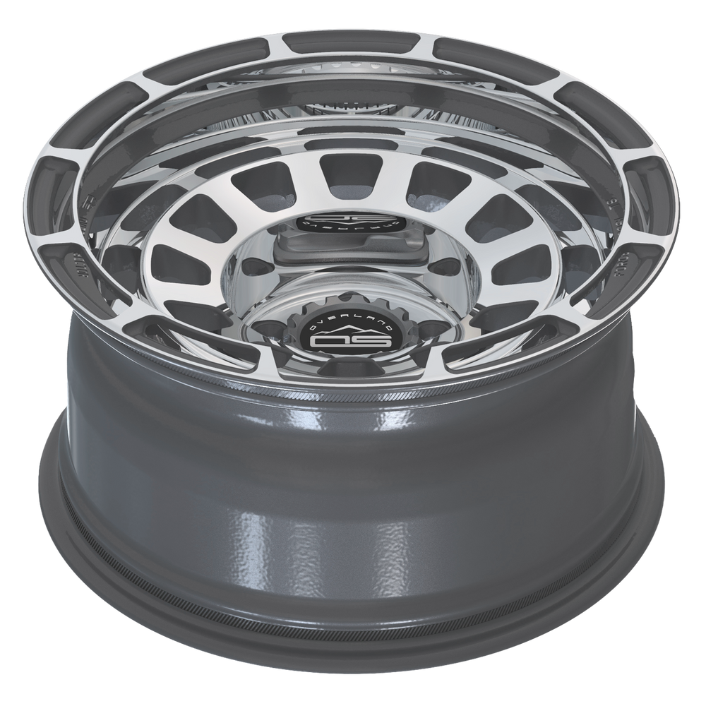 Overland Sector Badlander Forged 17x9 -12 6x139.7mm 106.1mm Gloss Gun